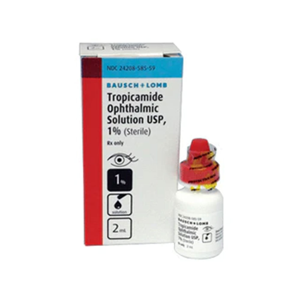 Tropicamide 1% Ophthalmic Solution, 15mL – Bausch + Lomb Eye Drops ...