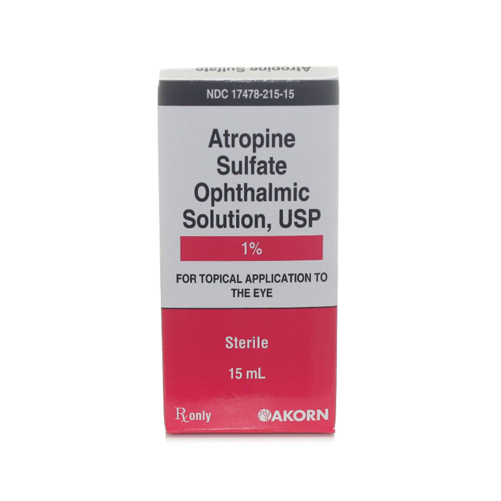 Atropine Sulfate Ophthalmic Solution, 1%, 5mL - Amneal – Pelion Surgical