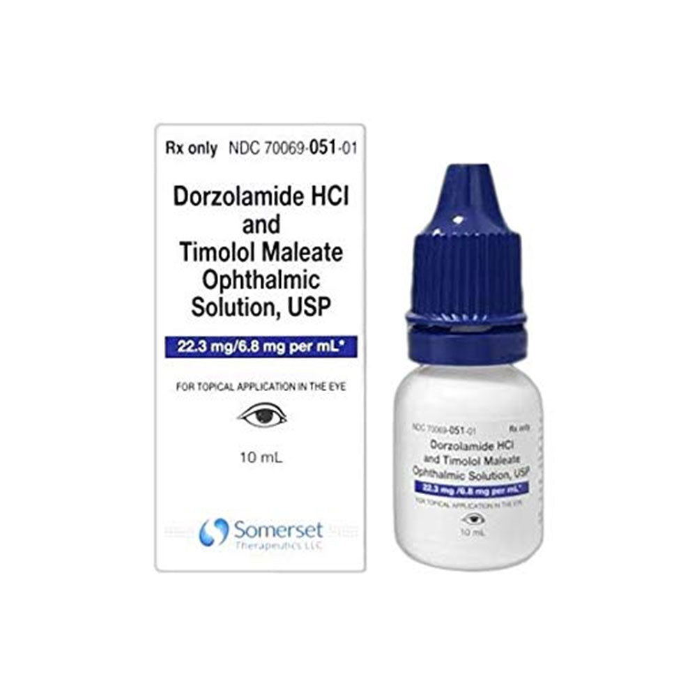 Dorzolamide 2% | Timolol 0.5% | Ophthalmic Solution 10mL – Pelion Surgical